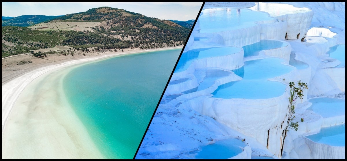 Side Salda See & Pamukkale Tour | 2 in 1 Ausflug | Jetzt Buchen